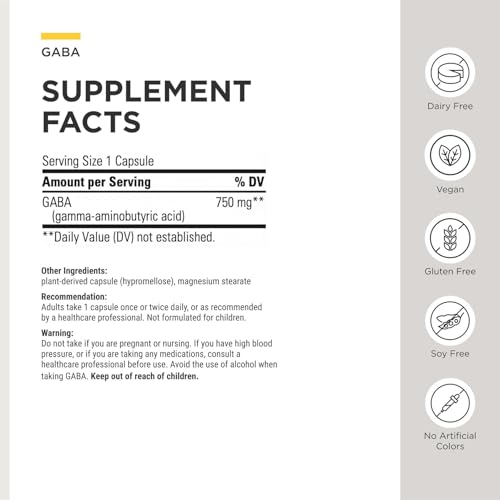 natural stress relief supplement GABA