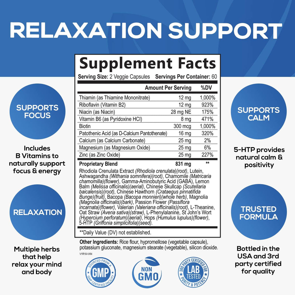 natural stress relief supplement