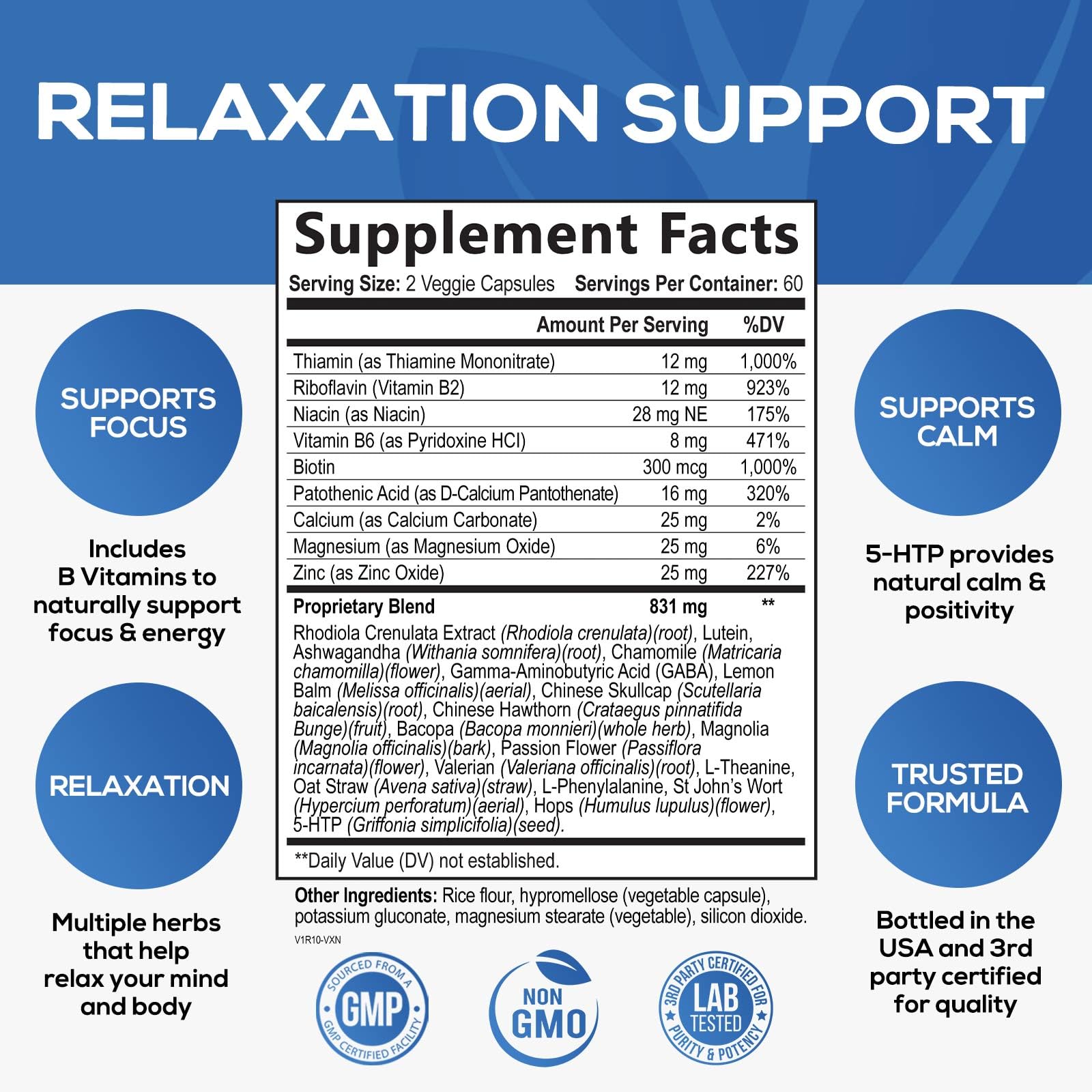 natural stress relief supplement