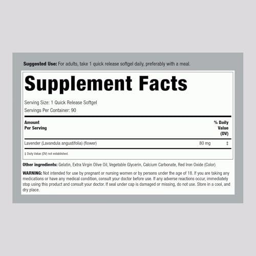 Natural Stress Relief Supplement
