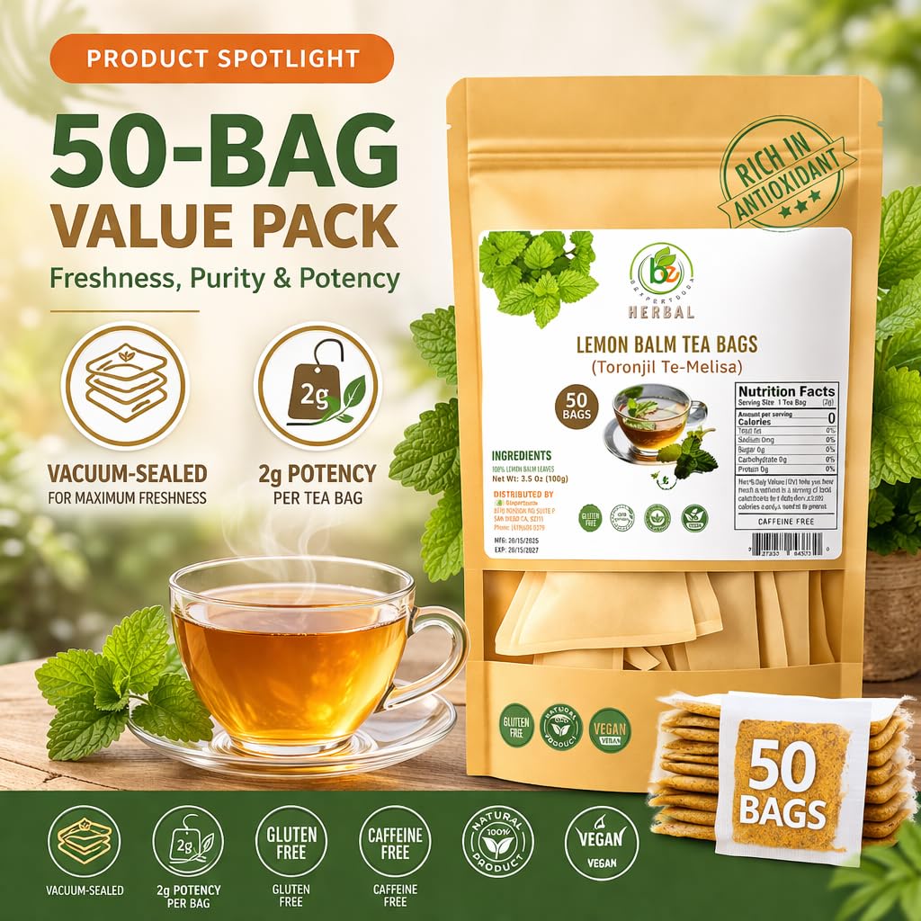 natural stress relief tea bags