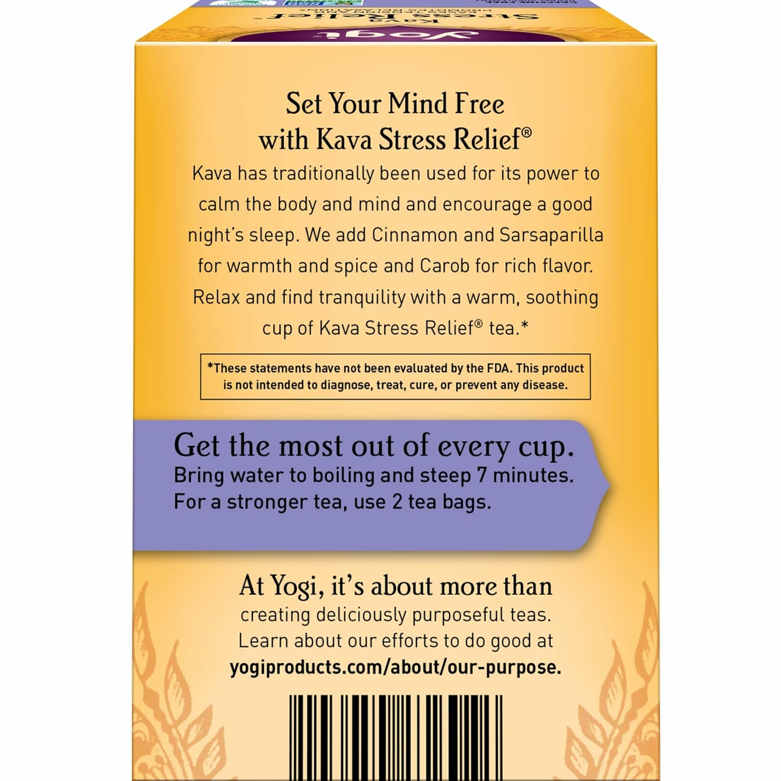 natural stress relief tea bags
