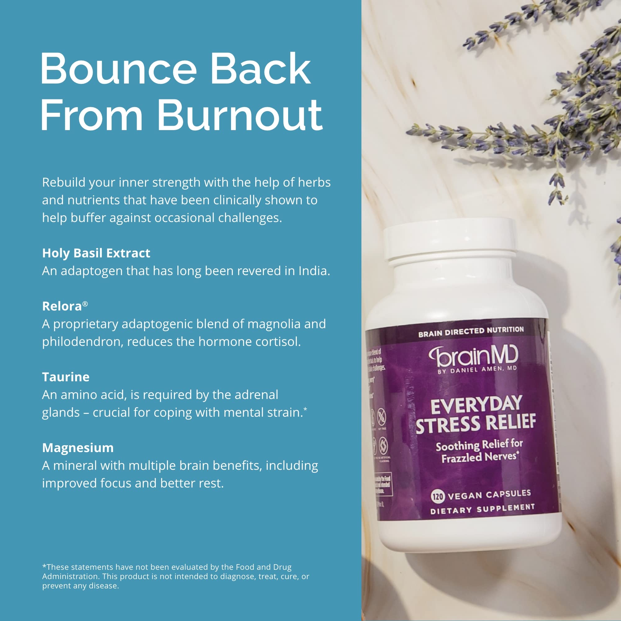 natural stress relief vitamins Canada