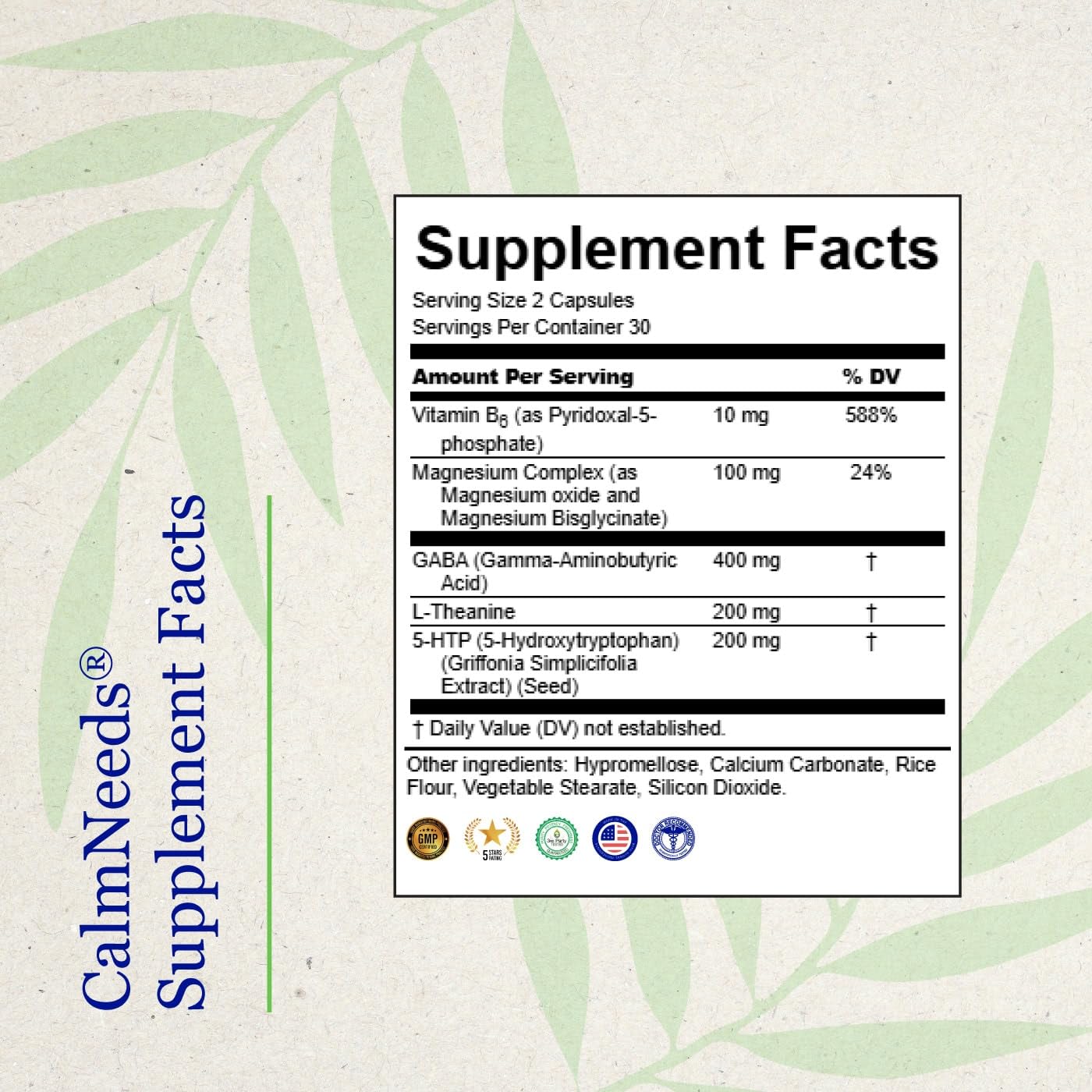 Natural stress relief with 5-HTP