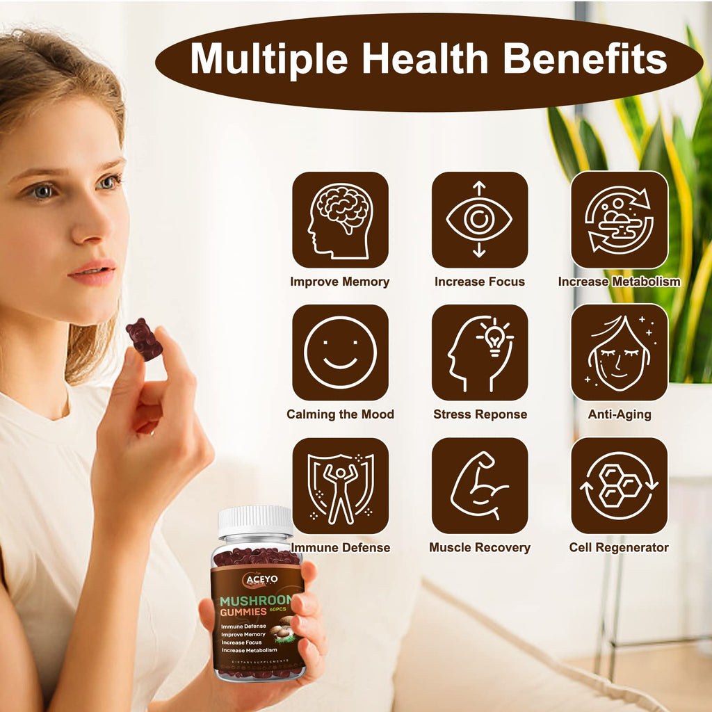 natural stress relief with ACEYO mushrooms