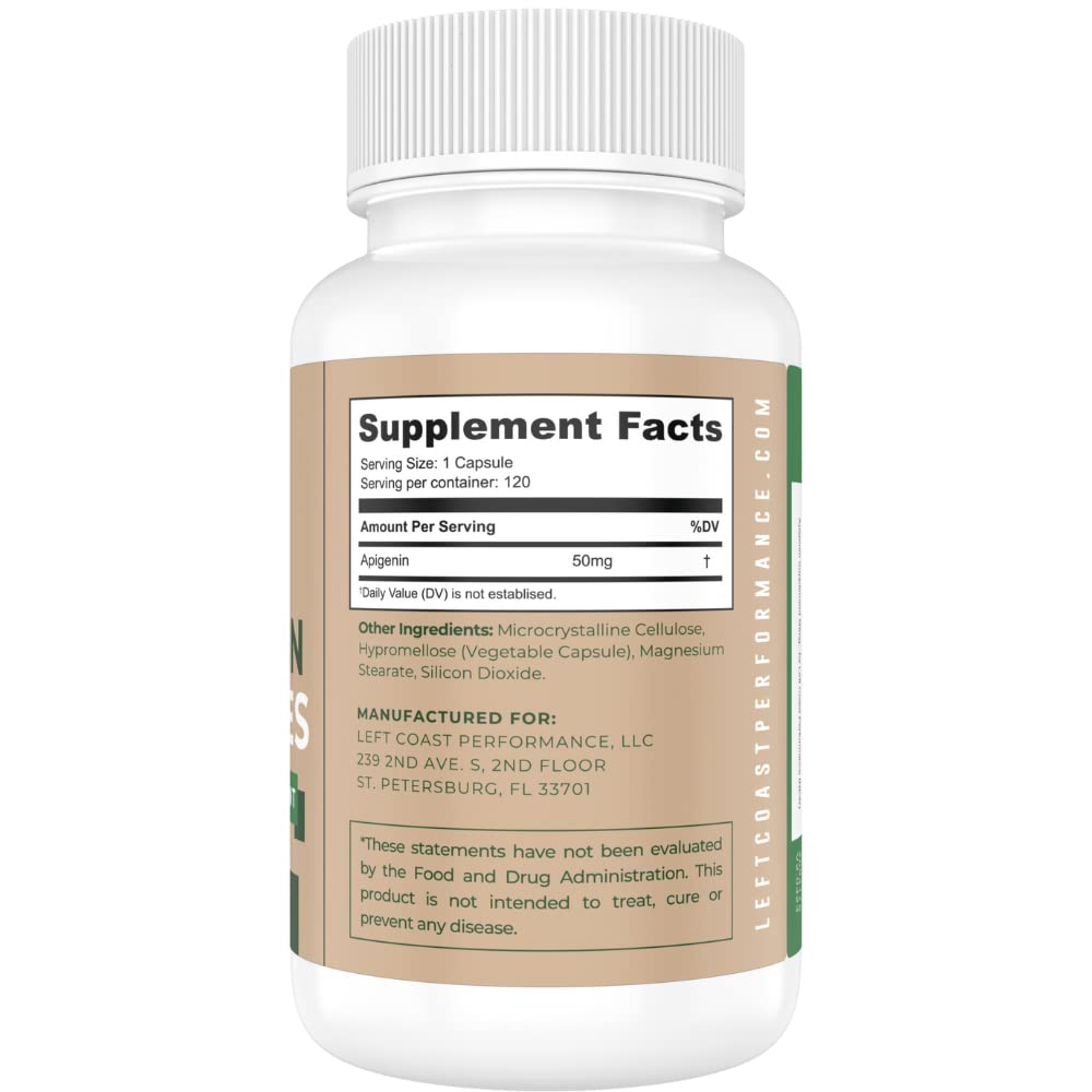 natural stress relief with Apigenin