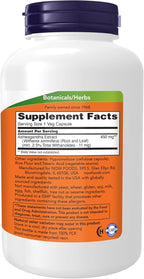 natural stress relief with ashwagandha