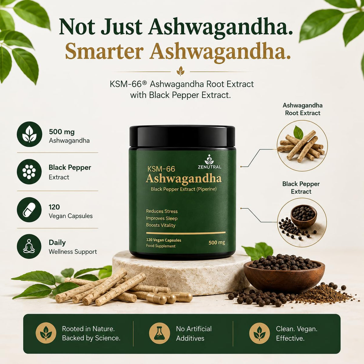 natural stress relief with Ashwagandha
