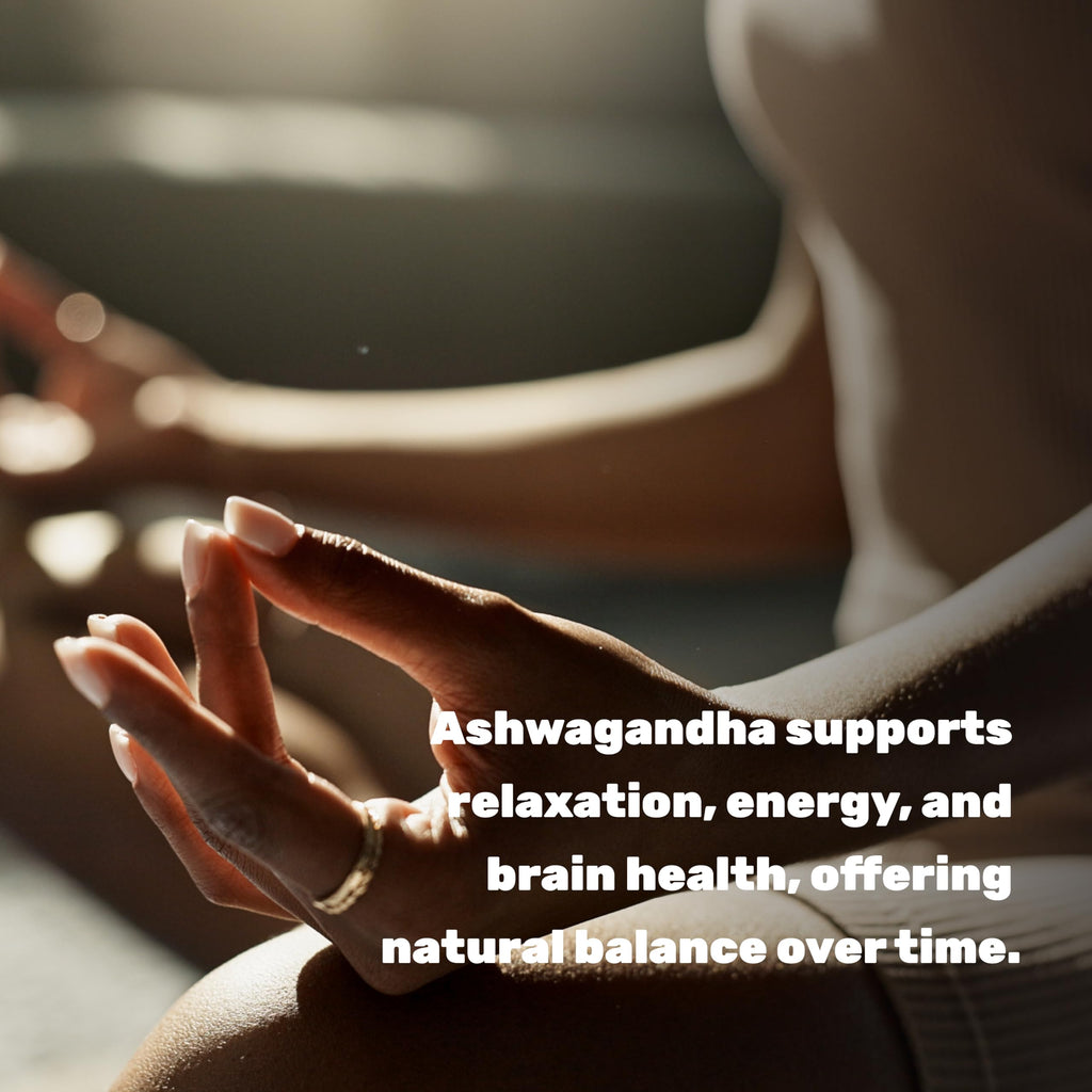 natural stress relief with ashwagandha