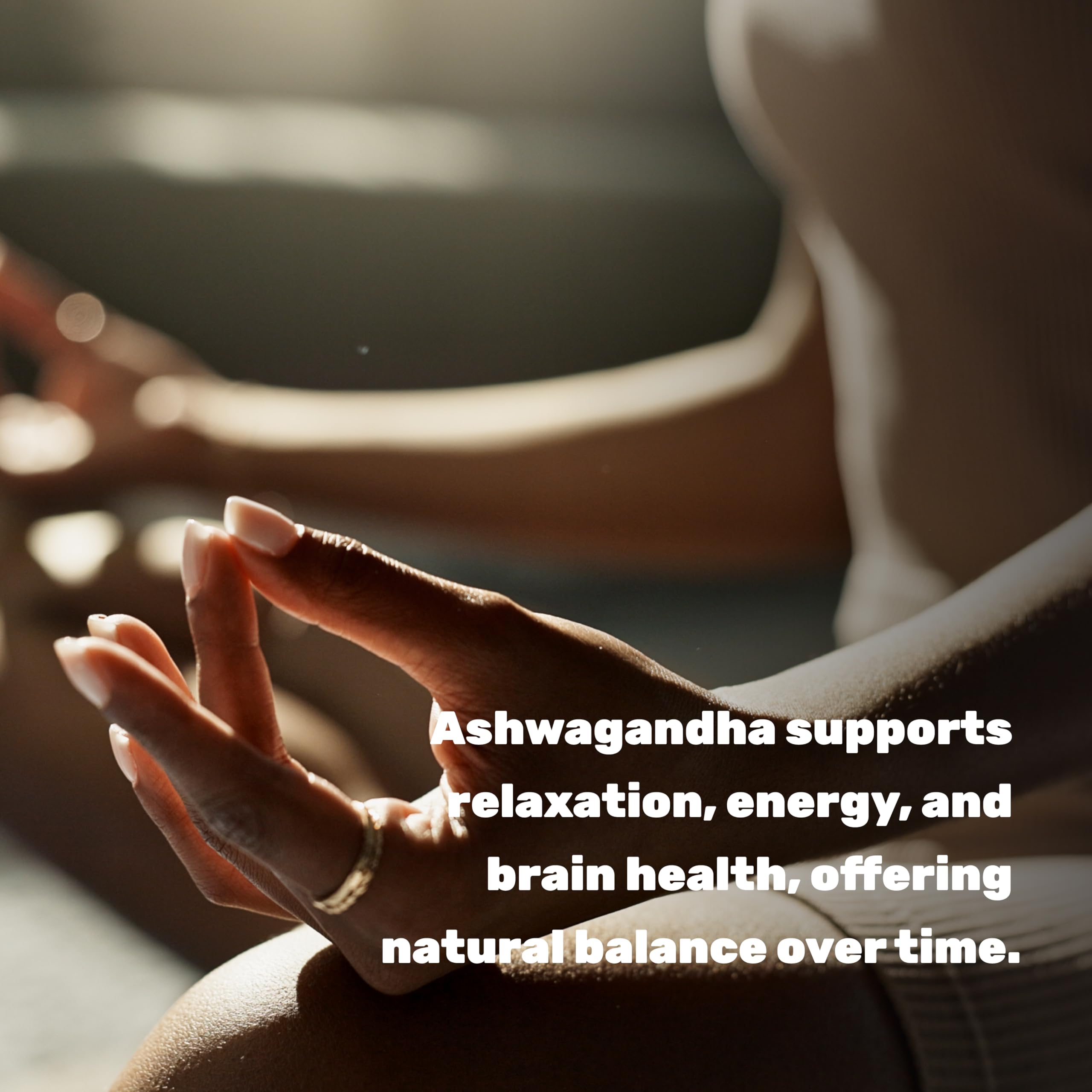 natural stress relief with ashwagandha