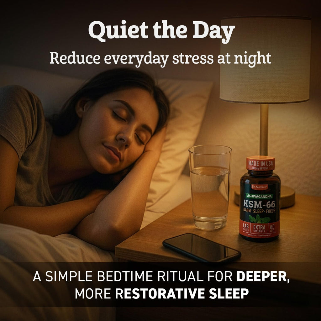 natural stress relief with ashwagandha
