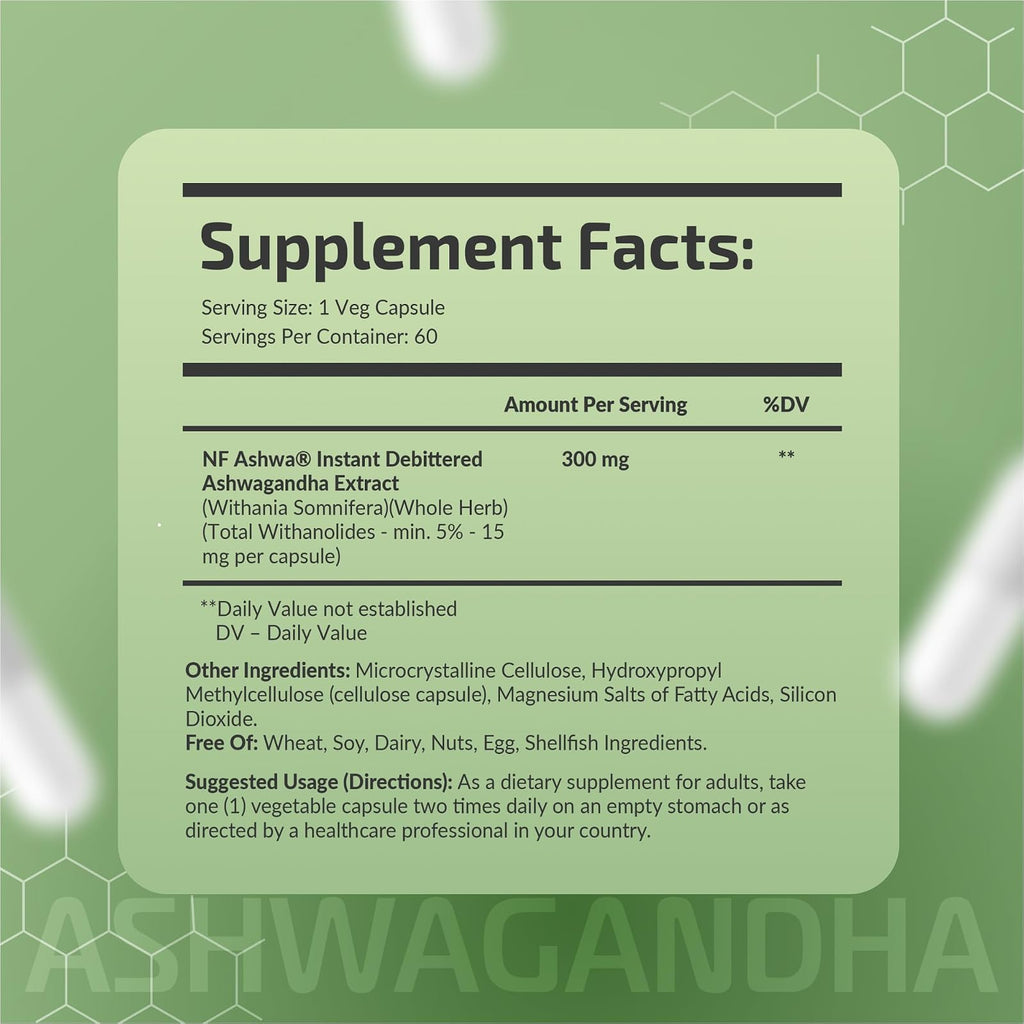 natural stress relief with Ashwagandha