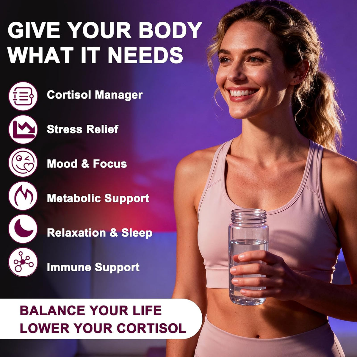 natural stress relief with ashwagandha