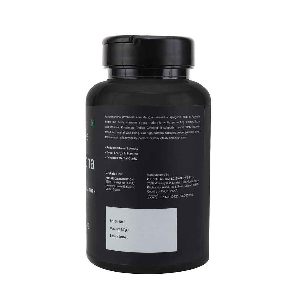 natural stress relief with Ashwagandha