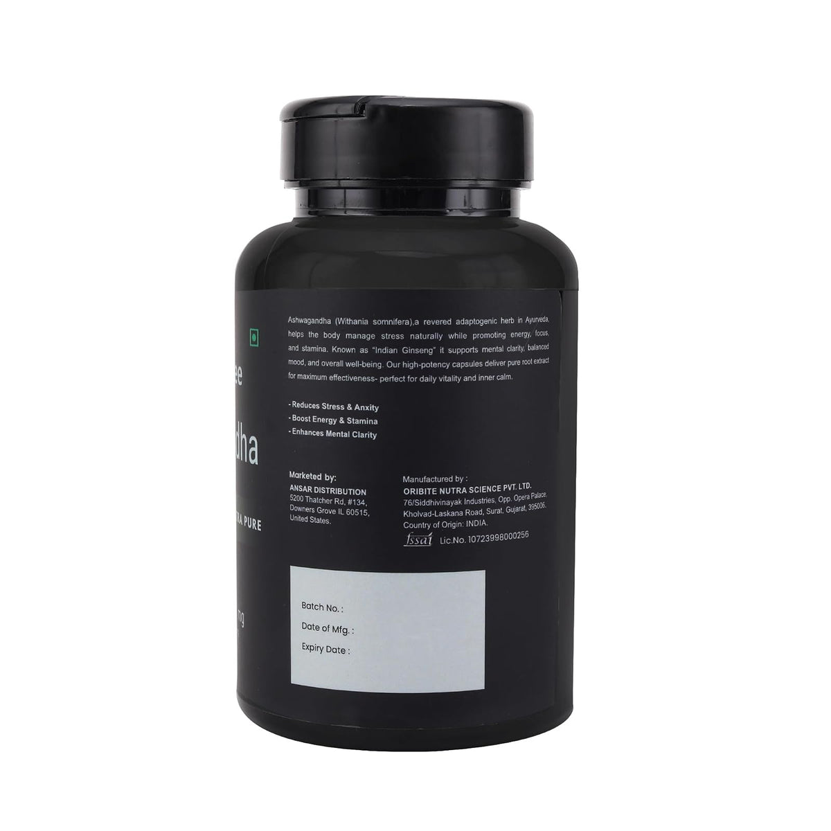 natural stress relief with Ashwagandha