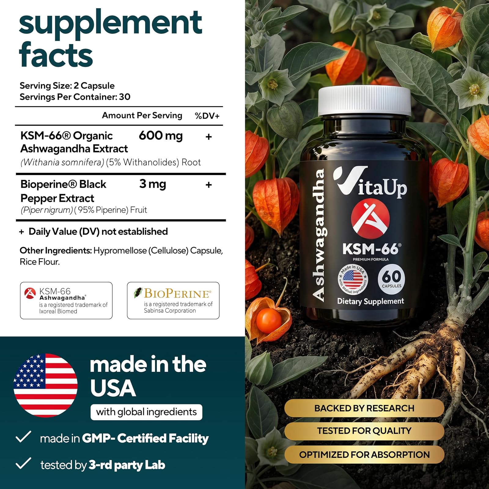natural stress relief with Ashwagandha