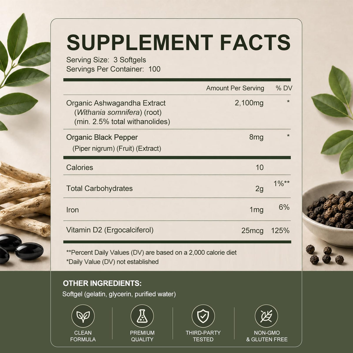 Natural stress relief with Ashwagandha