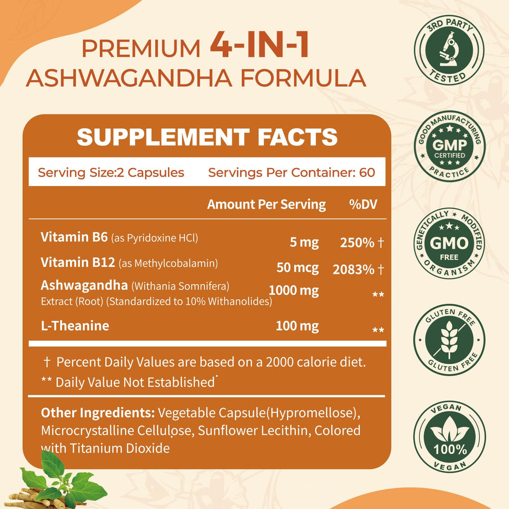 Natural stress relief with Ashwagandha