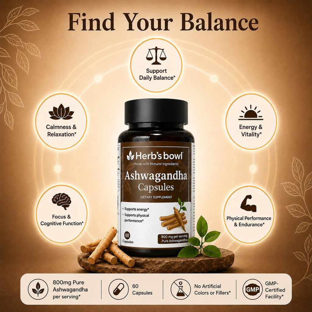 Natural stress relief with Ashwagandha