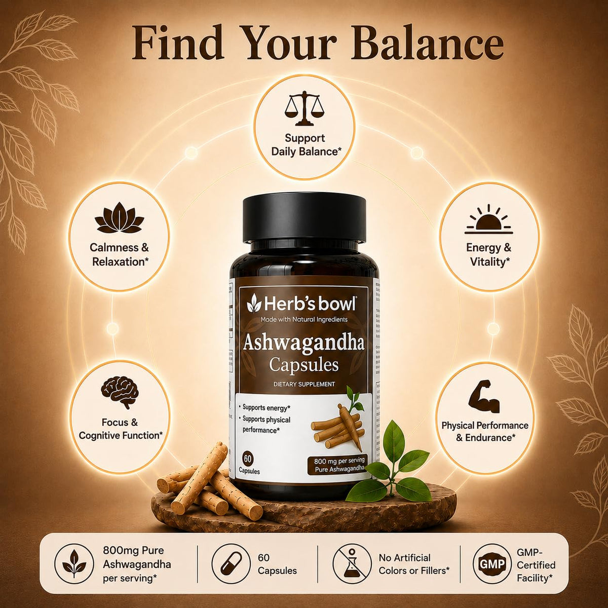 Natural stress relief with Ashwagandha