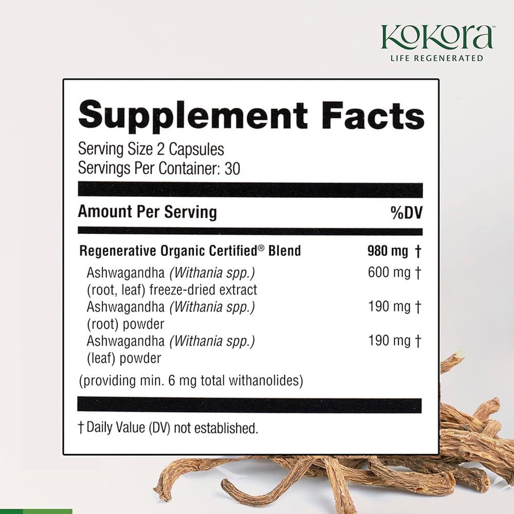 natural stress relief with Ashwagandha
