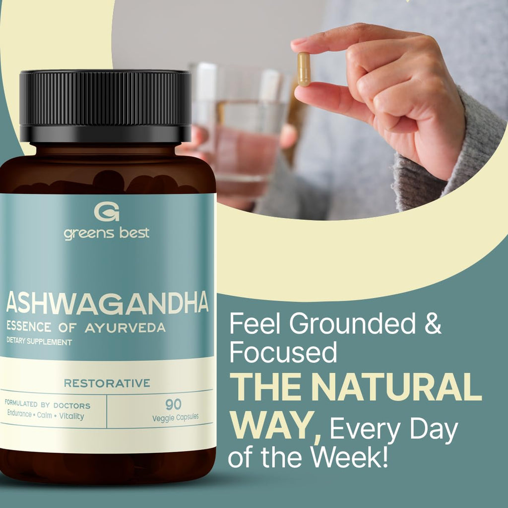 natural stress relief with Ashwagandha