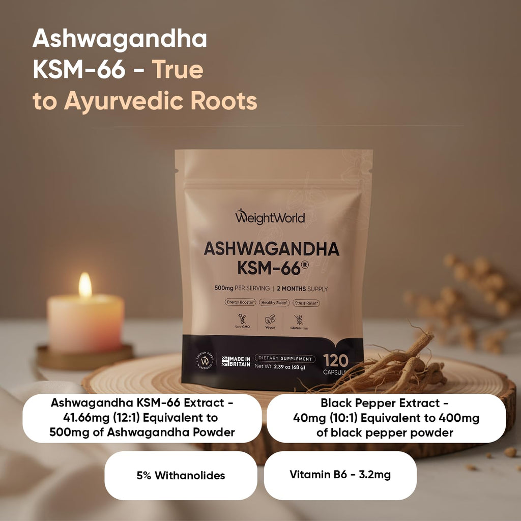 natural stress relief with ashwagandha