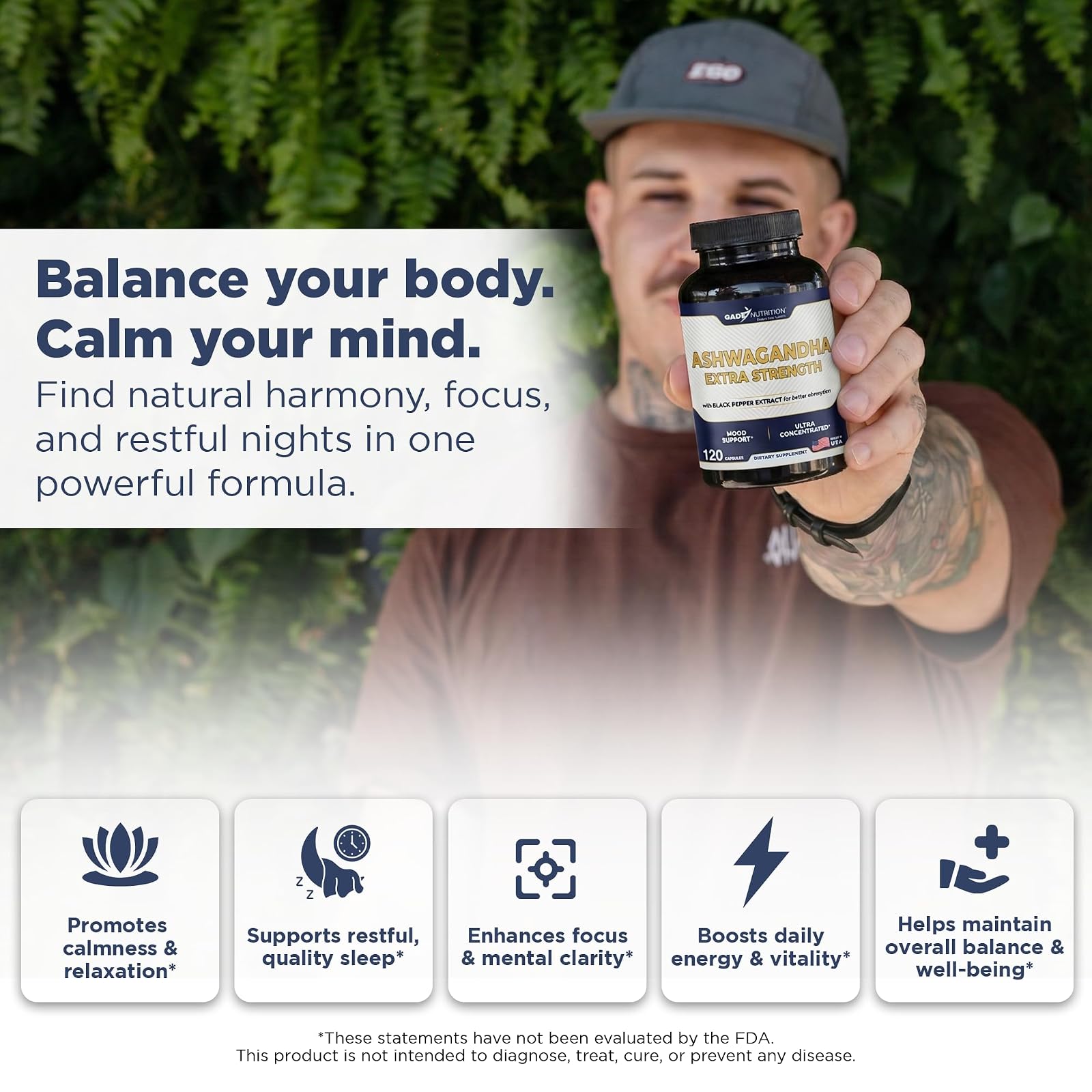 natural stress relief with Ashwagandha