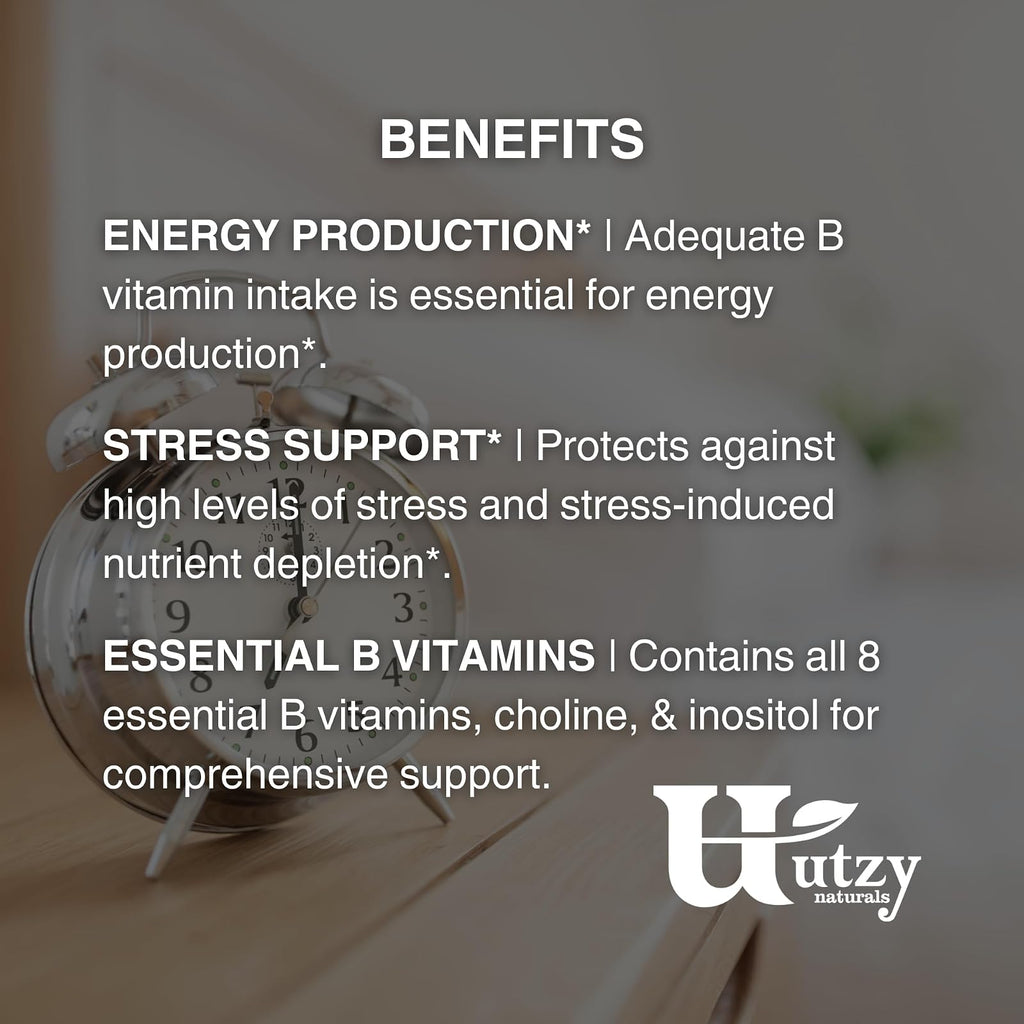 natural stress relief with B complex