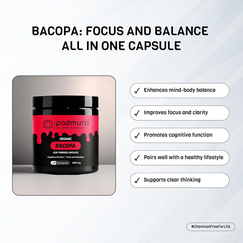 Natural stress relief with Bacopa Monnieri