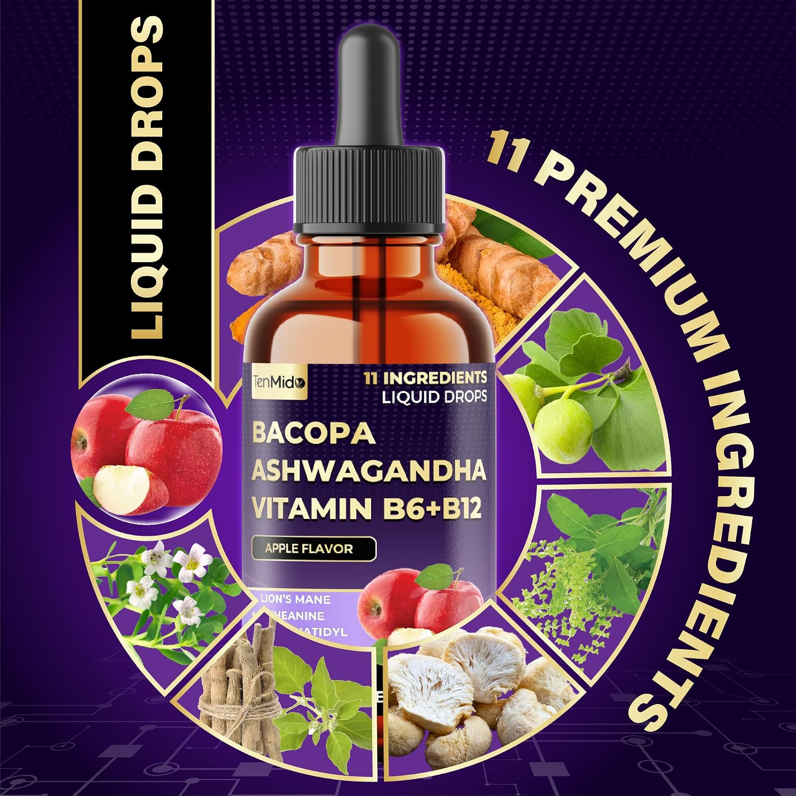Natural stress relief with Bacopa