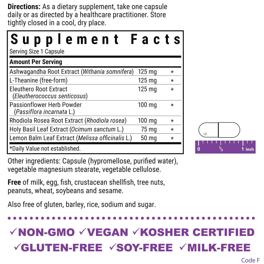 Natural stress relief with BlueBonnet vitamins