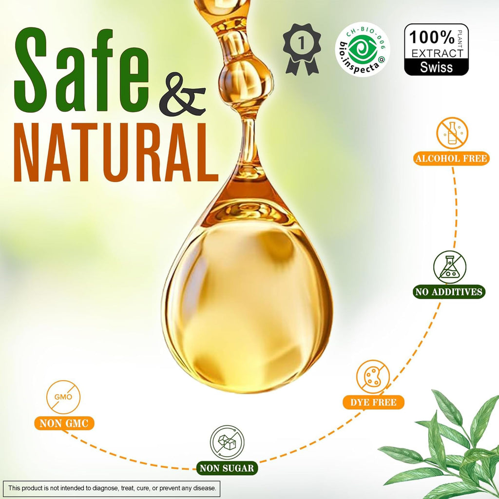 Natural stress relief with botanical drops