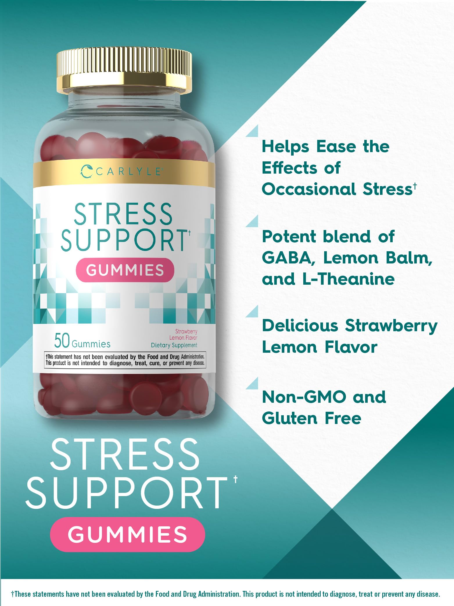 Natural stress relief with Carlyle gummies