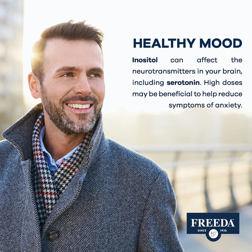 Natural stress relief with FREEDA Myo-Inositol