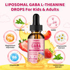 Natural stress relief with GABA drops