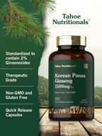 natural stress relief with ginseng