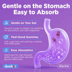 Natural stress relief with glycine