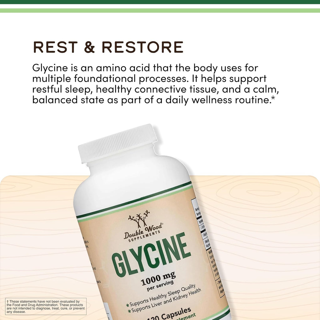 Natural stress relief with Glycine