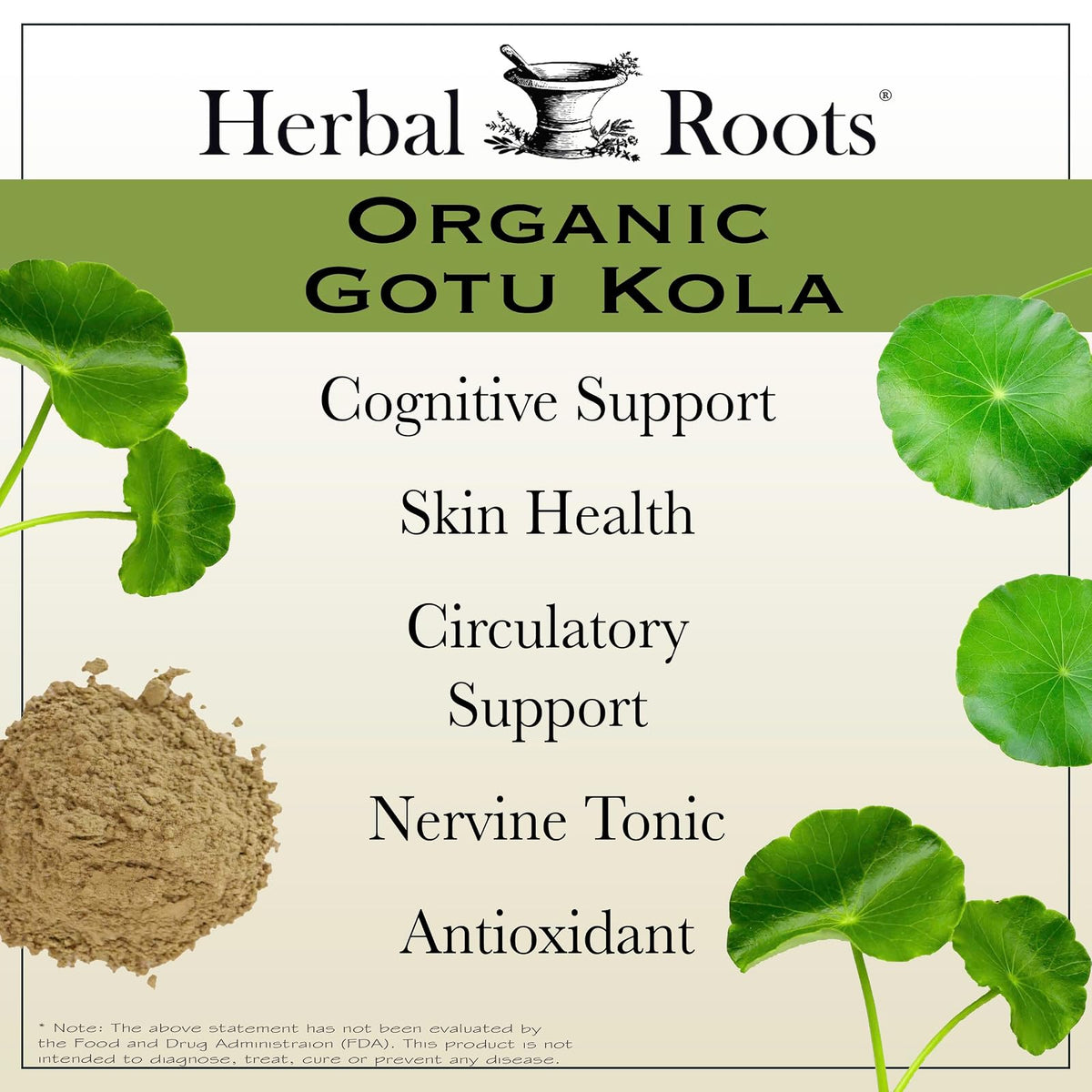 Natural stress relief with Gotu Kola