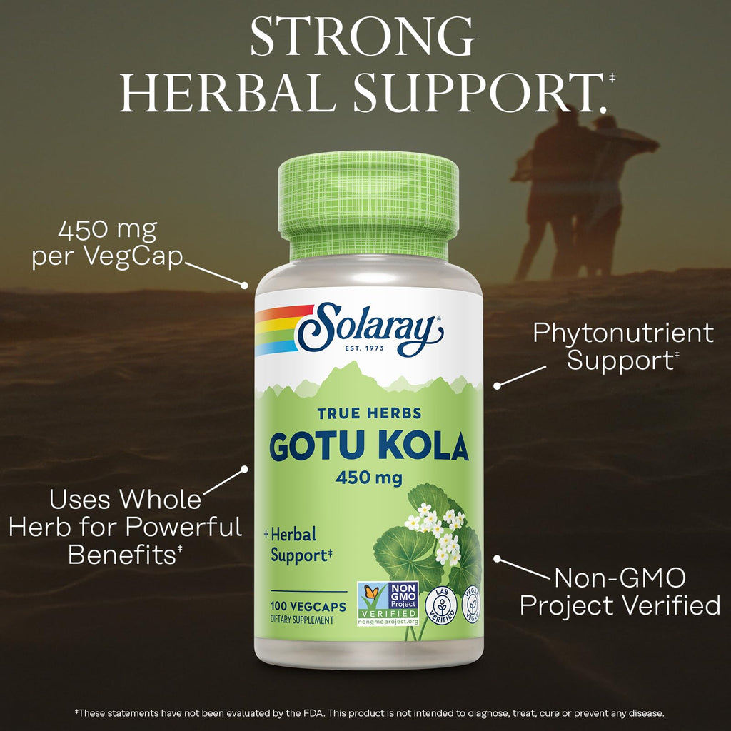 Natural stress relief with Gotu Kola