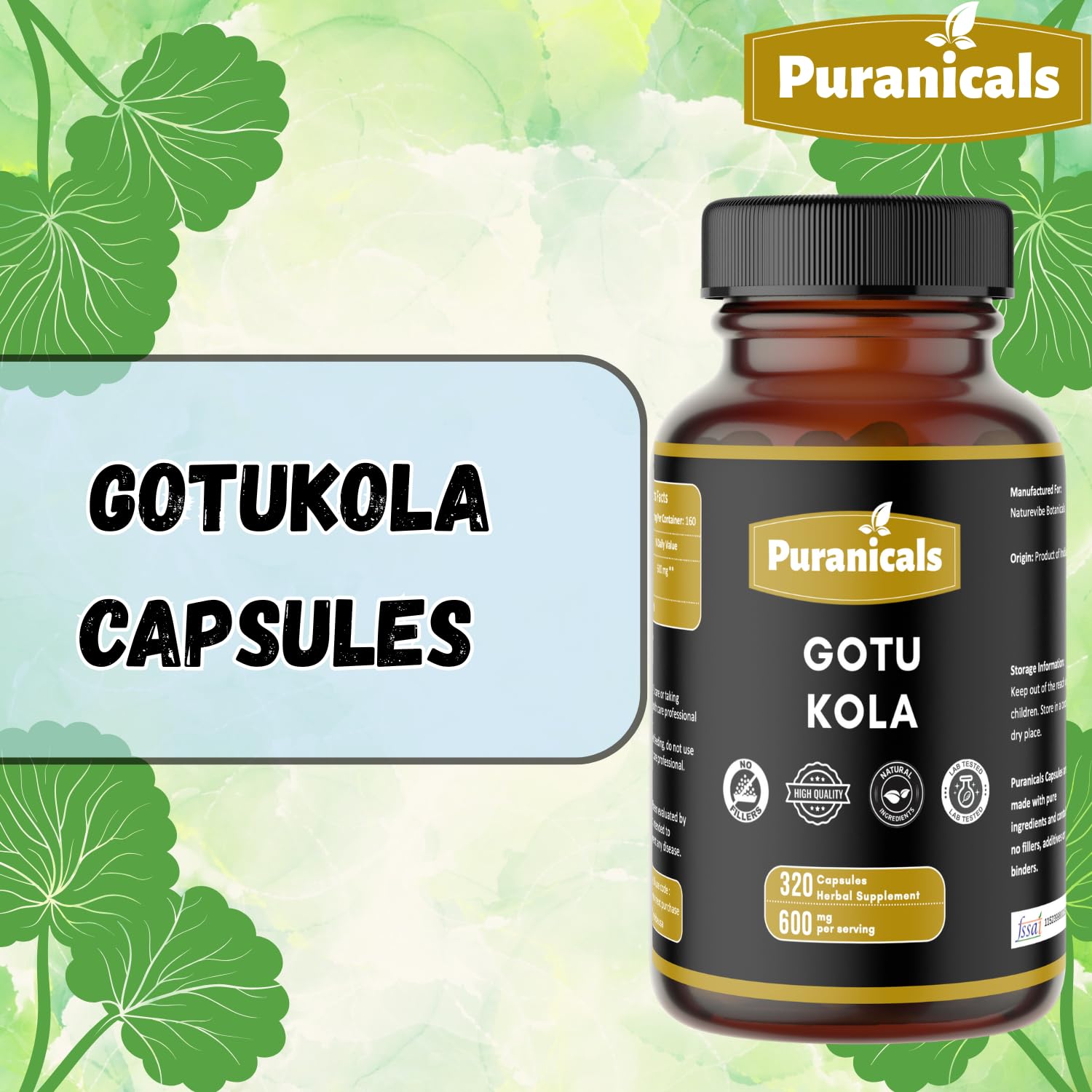 Natural stress relief with Gotu Kola