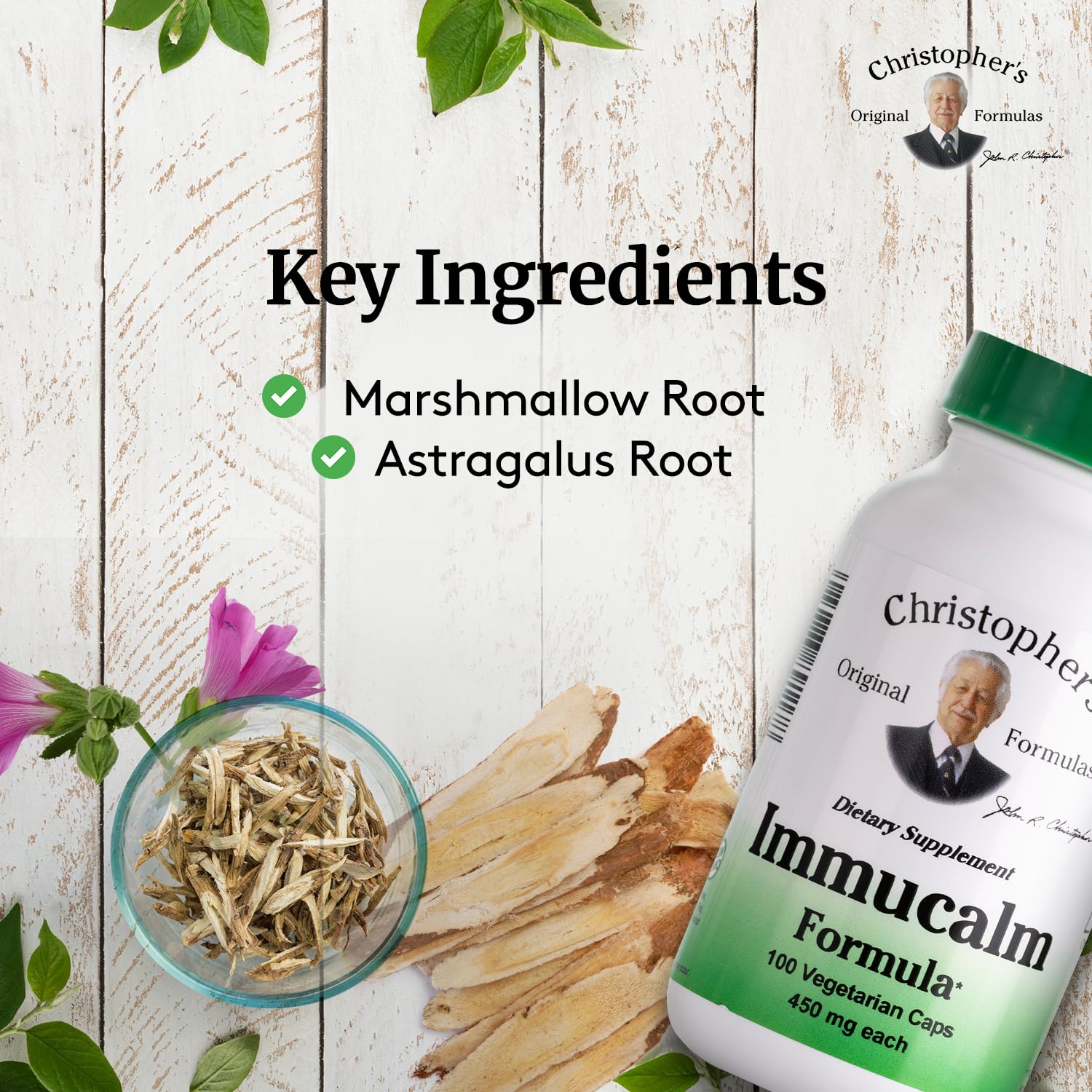 Natural stress relief with Immucalm
