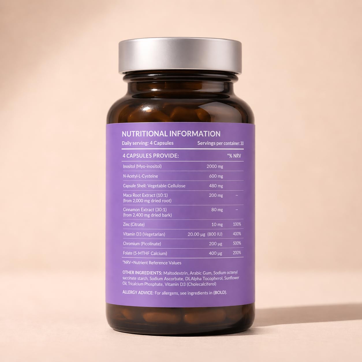 natural stress relief with inositol