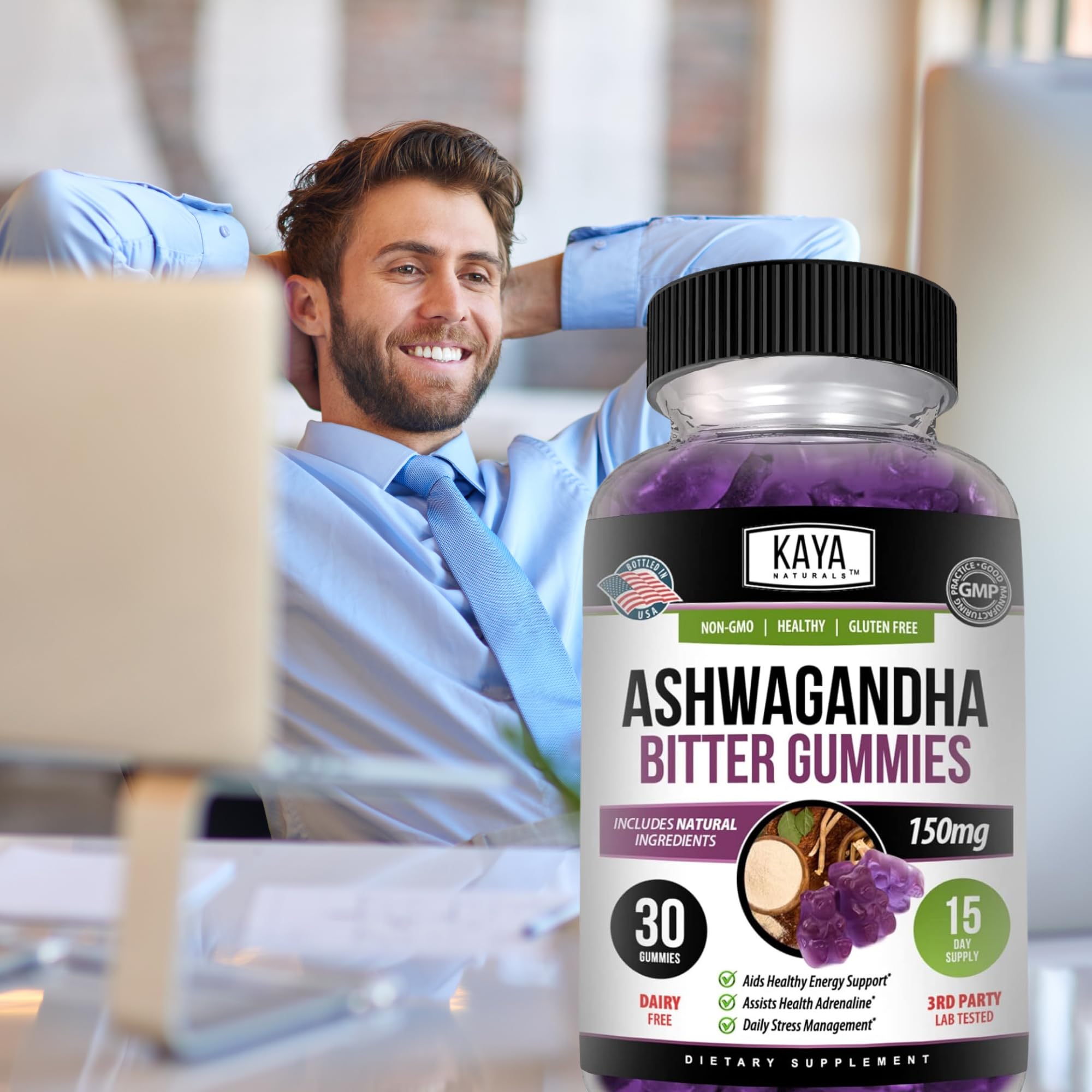 Natural stress relief with Kaya ashwagandha
