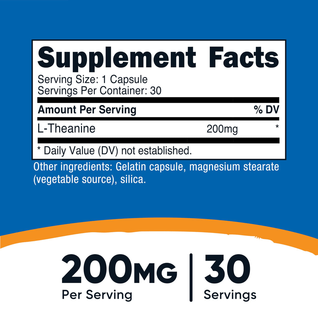 natural stress relief with L-Theanine