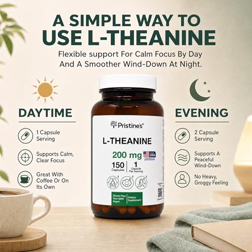 natural stress relief with l-theanine