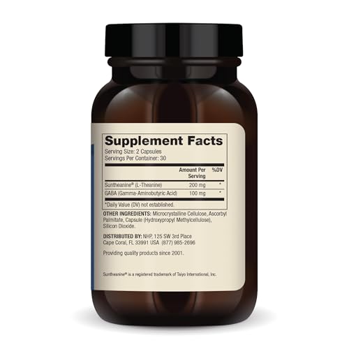 natural stress relief with l-theanine
