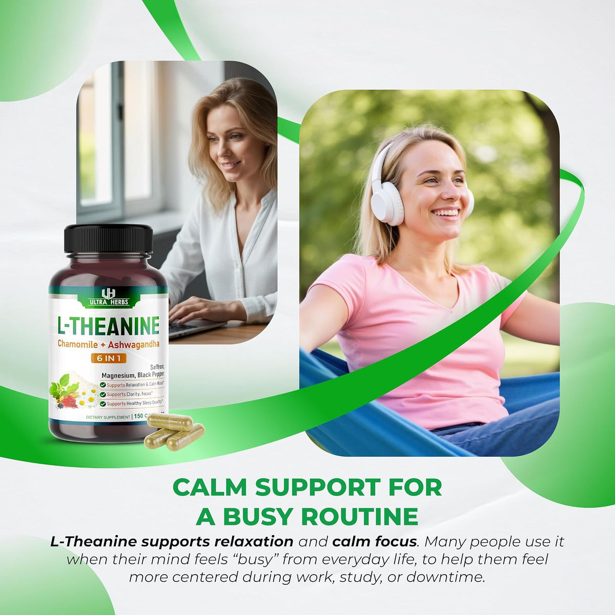 natural stress relief with L-Theanine