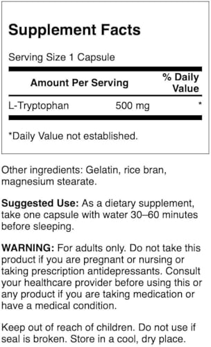 Natural stress relief with L-Tryptophan